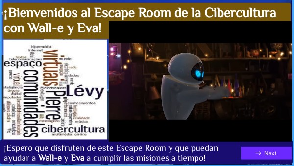 Wall-e y Eva en la cibercultura | Genially