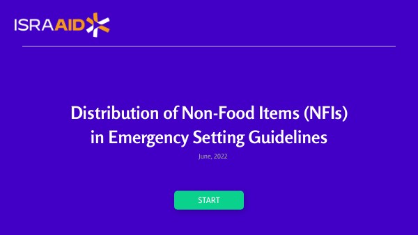NFI Distribution in Emergency Manual | Genially