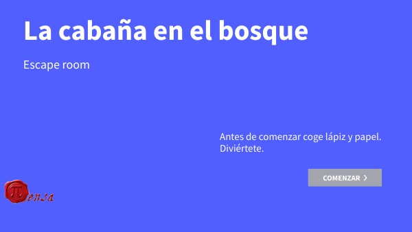 ESCAPE_PRIMARIA_lacabaña_NIVEL2 | Genially