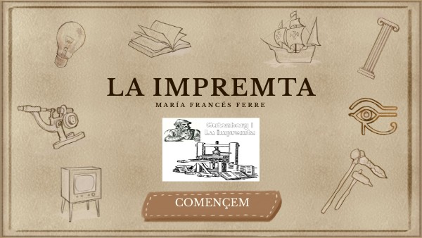 LA IMPREMTA | Genially