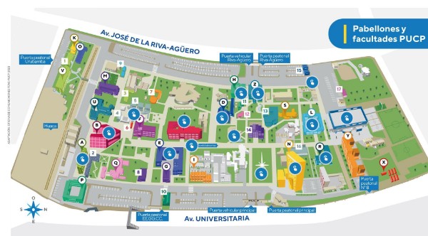 MAPA CAMPUS PUCP