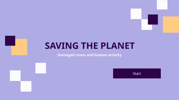 GAME - SAVING THE PLANET