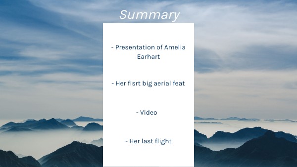 HIGH FLIGHTS PRESENTATION