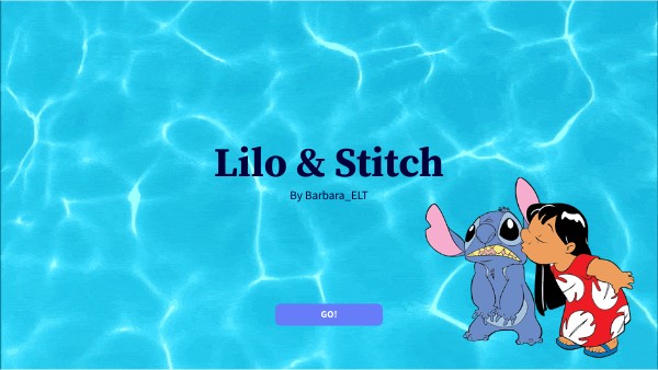 Lilo&Stitch Past Simple | Genially