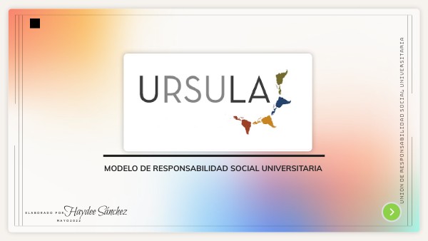 Modelo RSU-URSULA | Genially