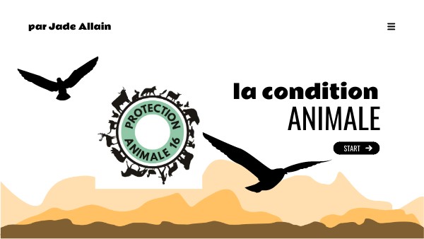 Copie - La condition animale | Genially