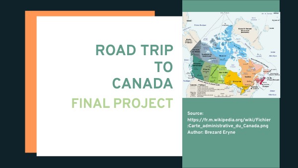 road trip canada | Genially