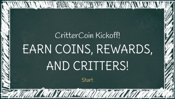 CritterCoin Kick off | Genially