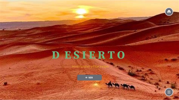presentación desierto | Genially