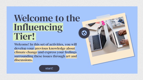 Welcome to the Influencing Tier!