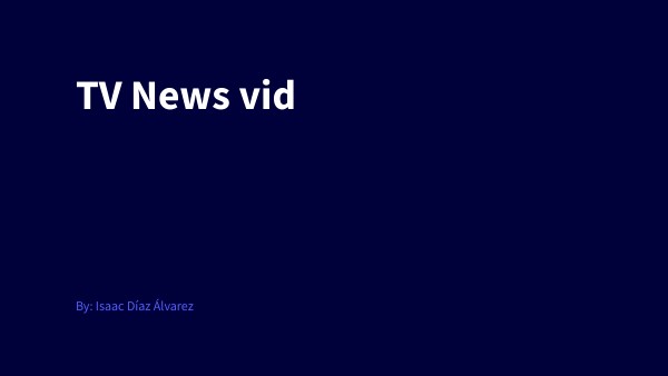 Video News English P4