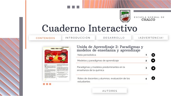 Cuaderno Interactivo