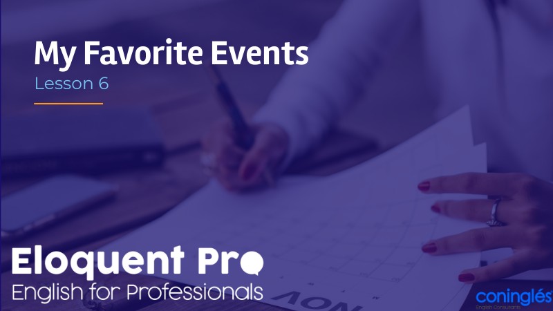 6. BASIC: My Favorite Events