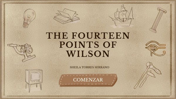 14 POINTS OF WILSON | Genially