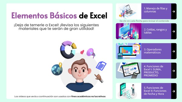 2. Elementos básicos de Excel | Genially