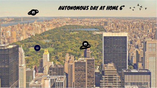 Autonomous day at home 6°