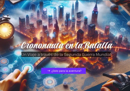 Crononauta en la Batalla: Un Viaje a través de la Segunda Guerra | Genially