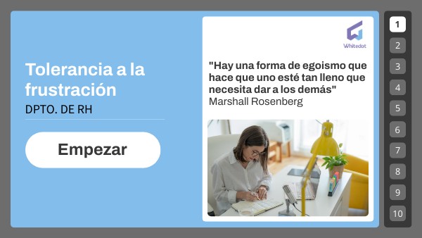 Tolerancia a la frustración