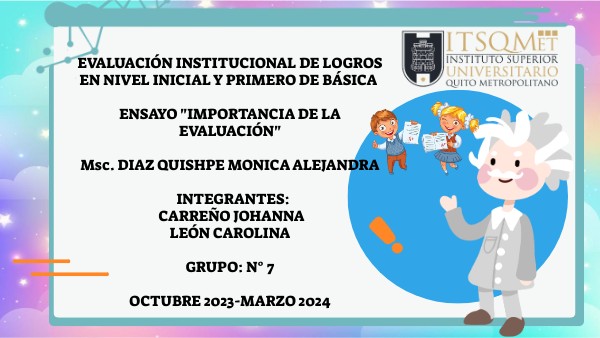 Presentación Einstein