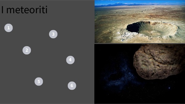 I meteoriti