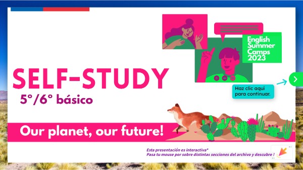 5ºy6º básica SELF-STUDY (Thursday) | Genially