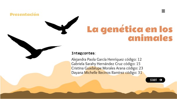 Genética de los animales | Genially