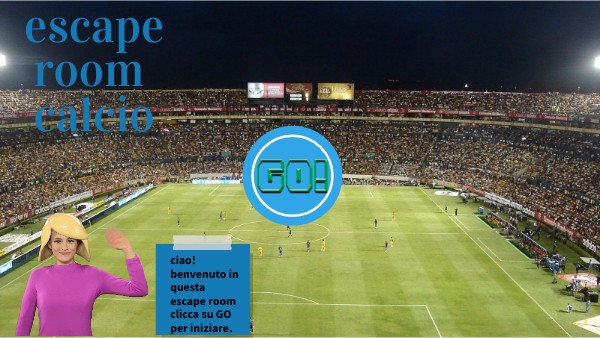 calcio escape room
