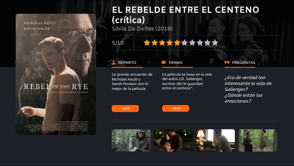 EL REBELDE ENTRE EL CENTENO