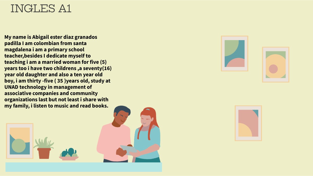 PORTAFOLIO INGLES A1 | Genially