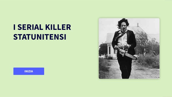 I SERIAL KILLER STATUNITENSI