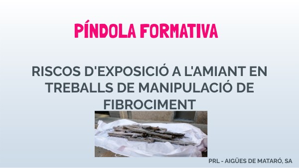 Formació Amiant 1/2