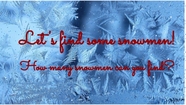 Find snowmen