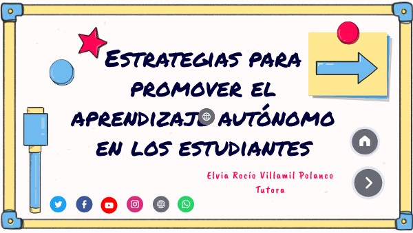 APRENDIZAJE AUTONOMO | Genially