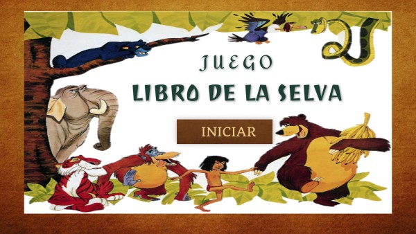 Juego del libro de la Selva | Genially