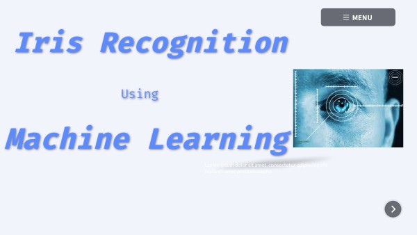 iris recognition | Genially