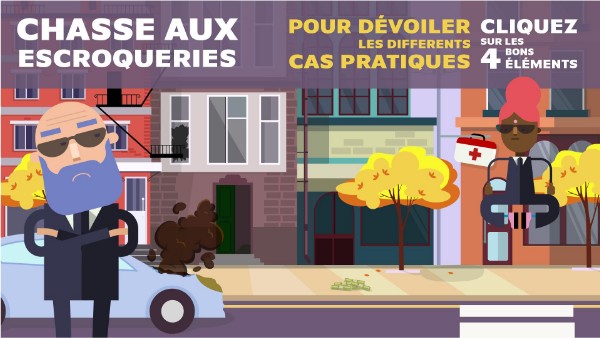 Chasse à la fraude | Genially