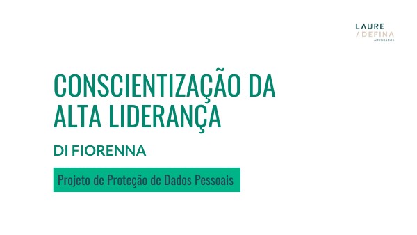 DI FIORENNA - CONSCIENTIZAÇÃO