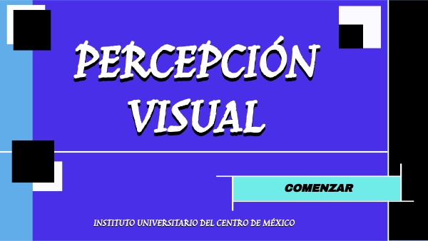 PERCEPCIÓN VISUAL - EDUCEM | Genially