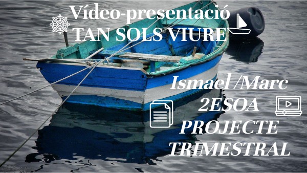 VIDEO-PRESENTACIÓ MARC ISMAEL TAN SOLS VIURE