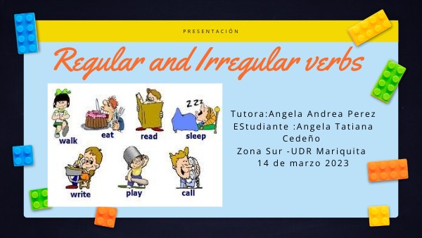 Regular and Irregular Verbs | Genially