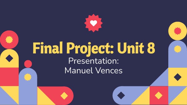 Manuel Vences Final Project