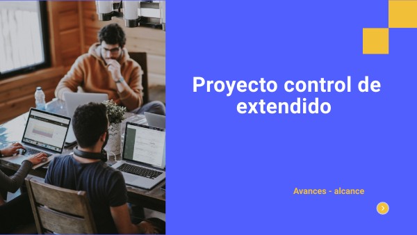 proyecto control de extendido