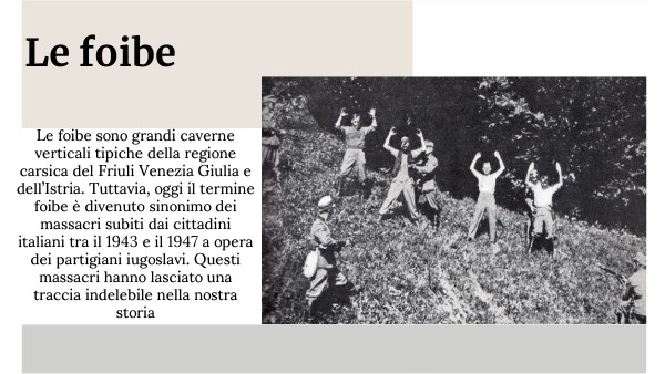 Le foibe