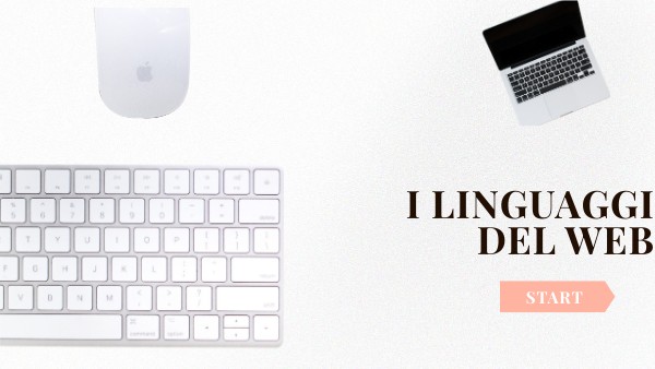 I LINGUAGGI DEL WEB