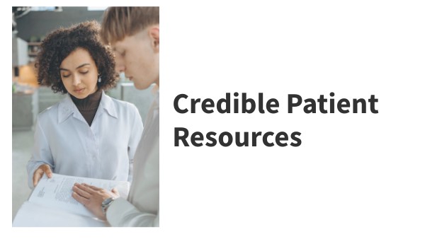Credible Patient Resources | Genially