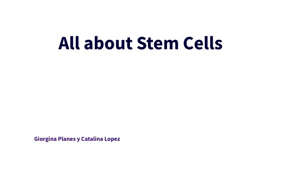 Stem Cells