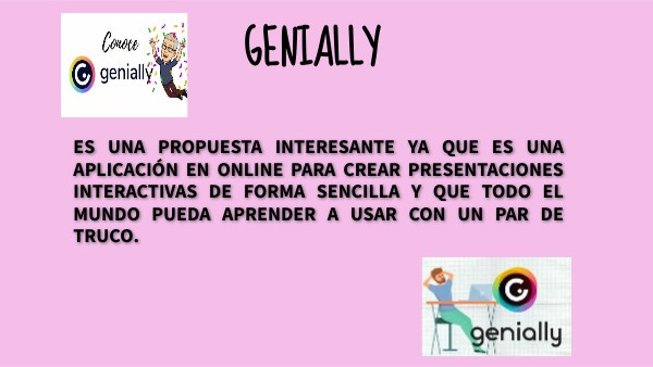 Presentación Genially