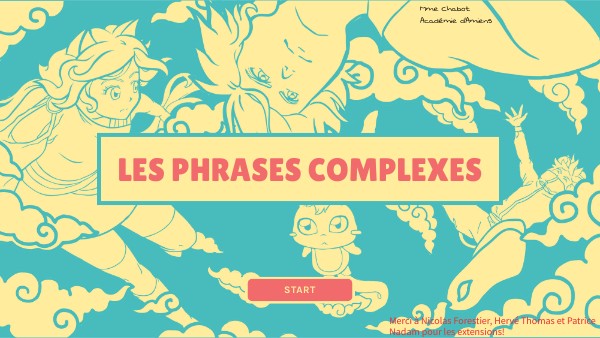 Les phrases complexes | Genially