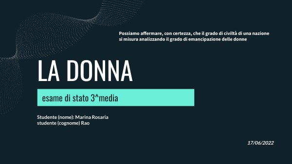 LA DONNA | Genially
