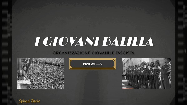 giovani balilla | Genially